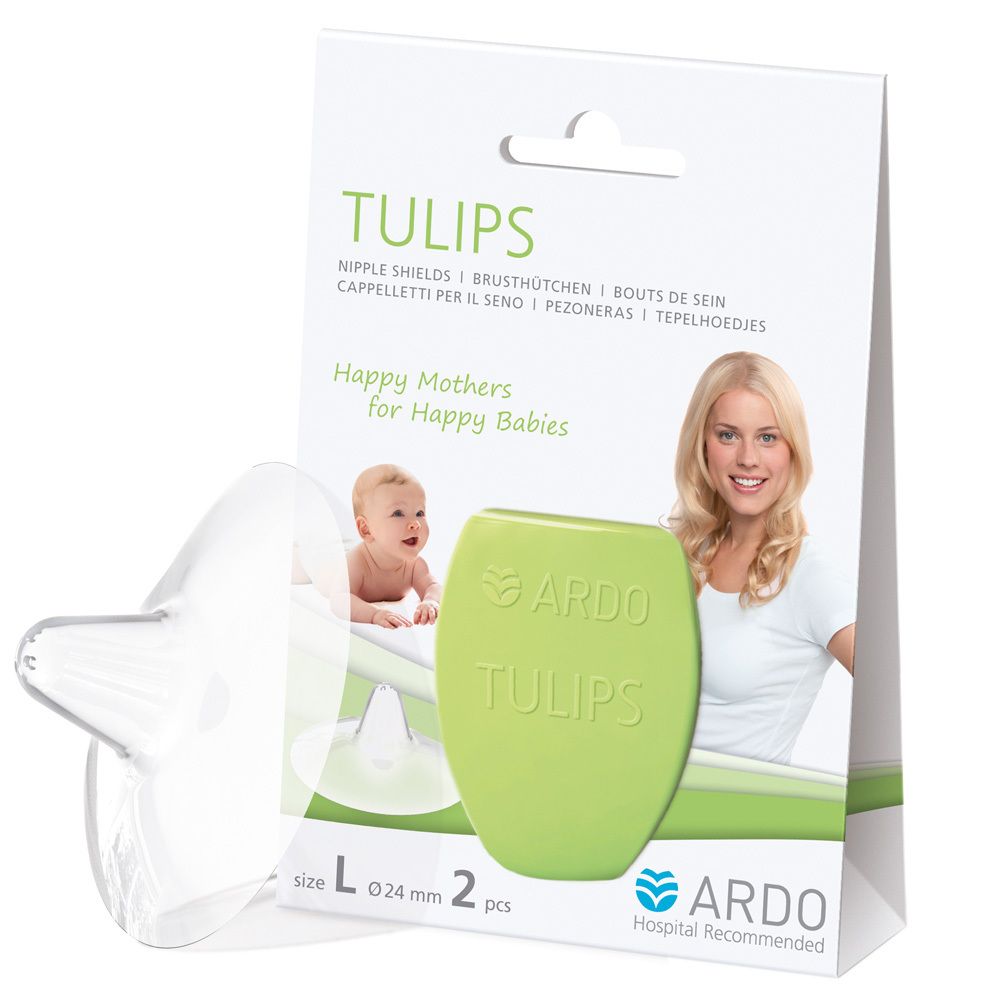 Ardo Tulips Protège-mamelons Gr. L 2 pc(s) - Farmaline