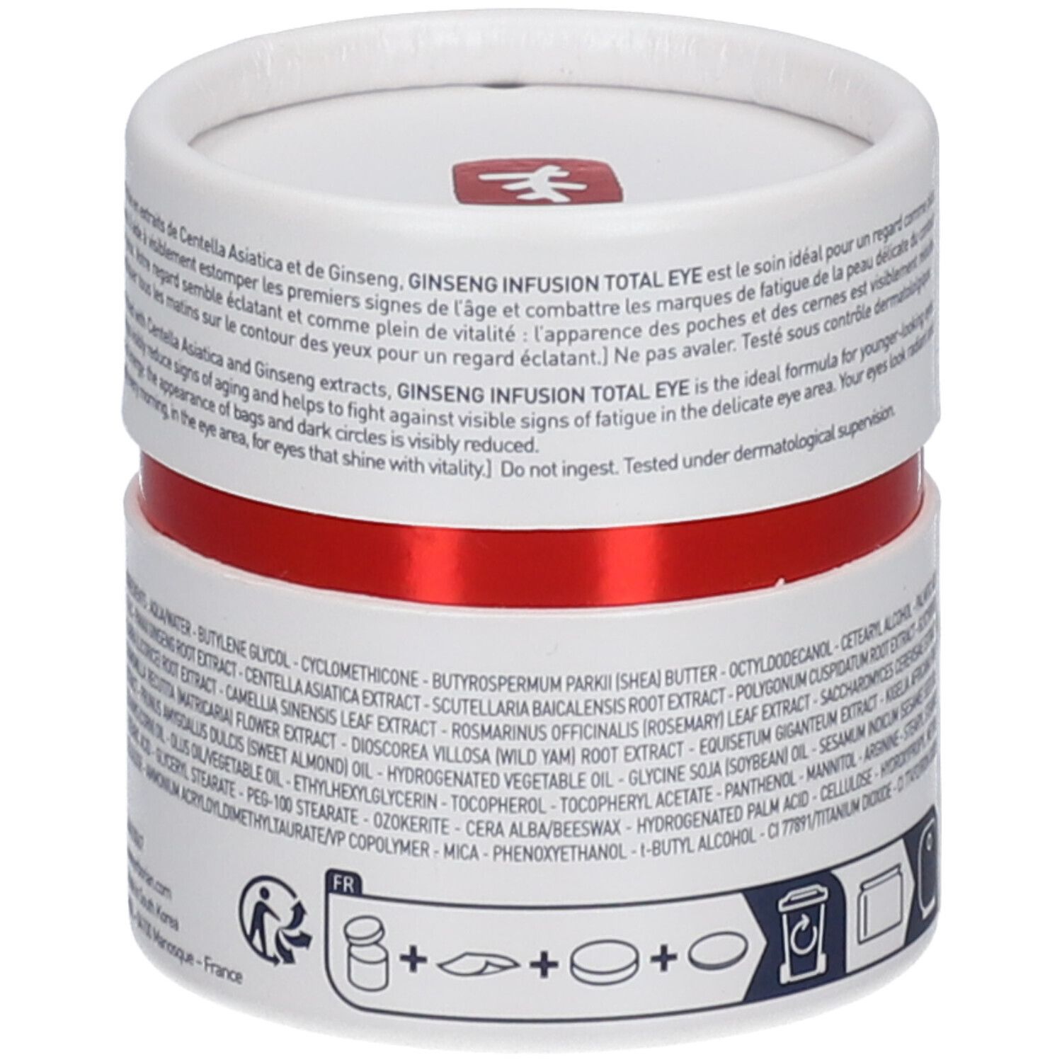 erborian Ginseng Infusion Total Eye Cream 15 ml - farmaline.be