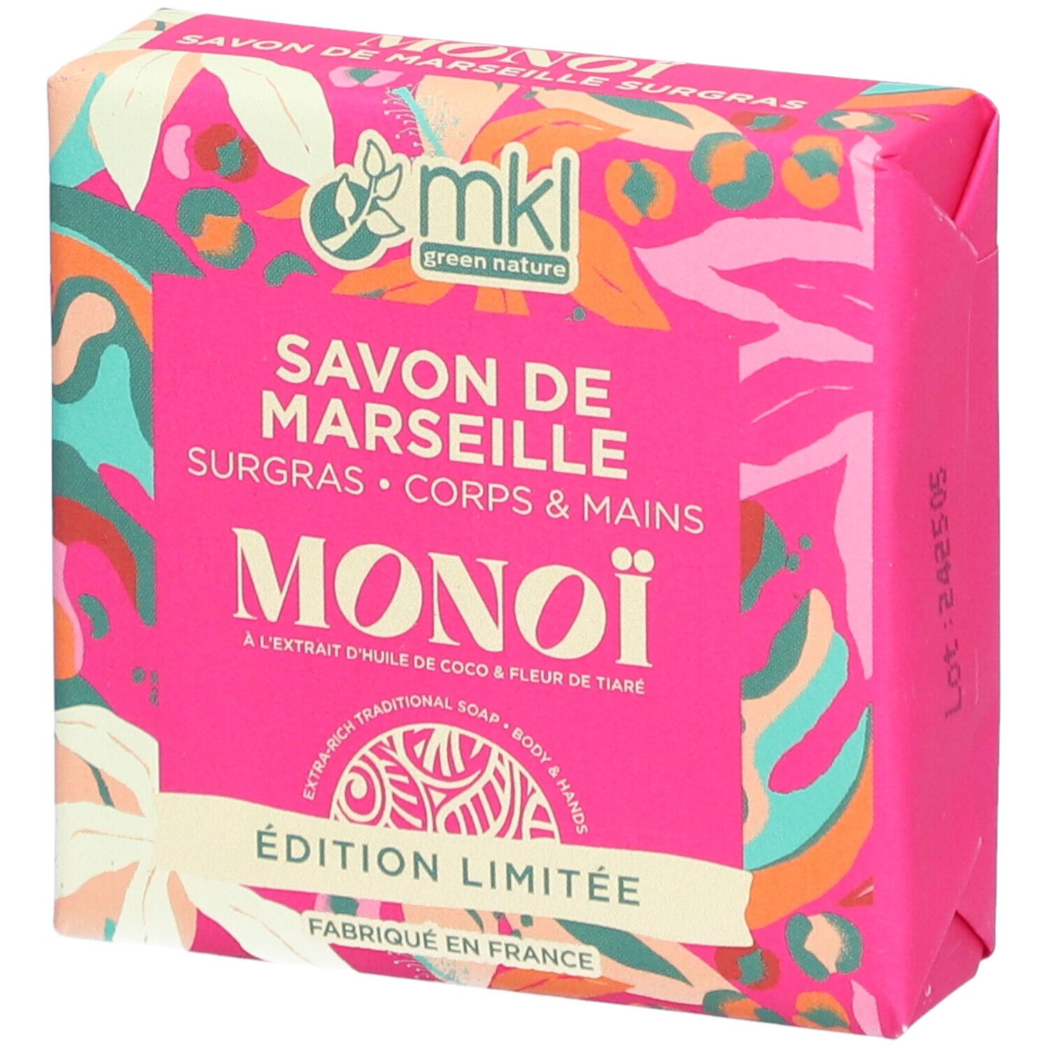 MKL Savon de Marseille - Monoï édition limitée 100 g - Farmaline