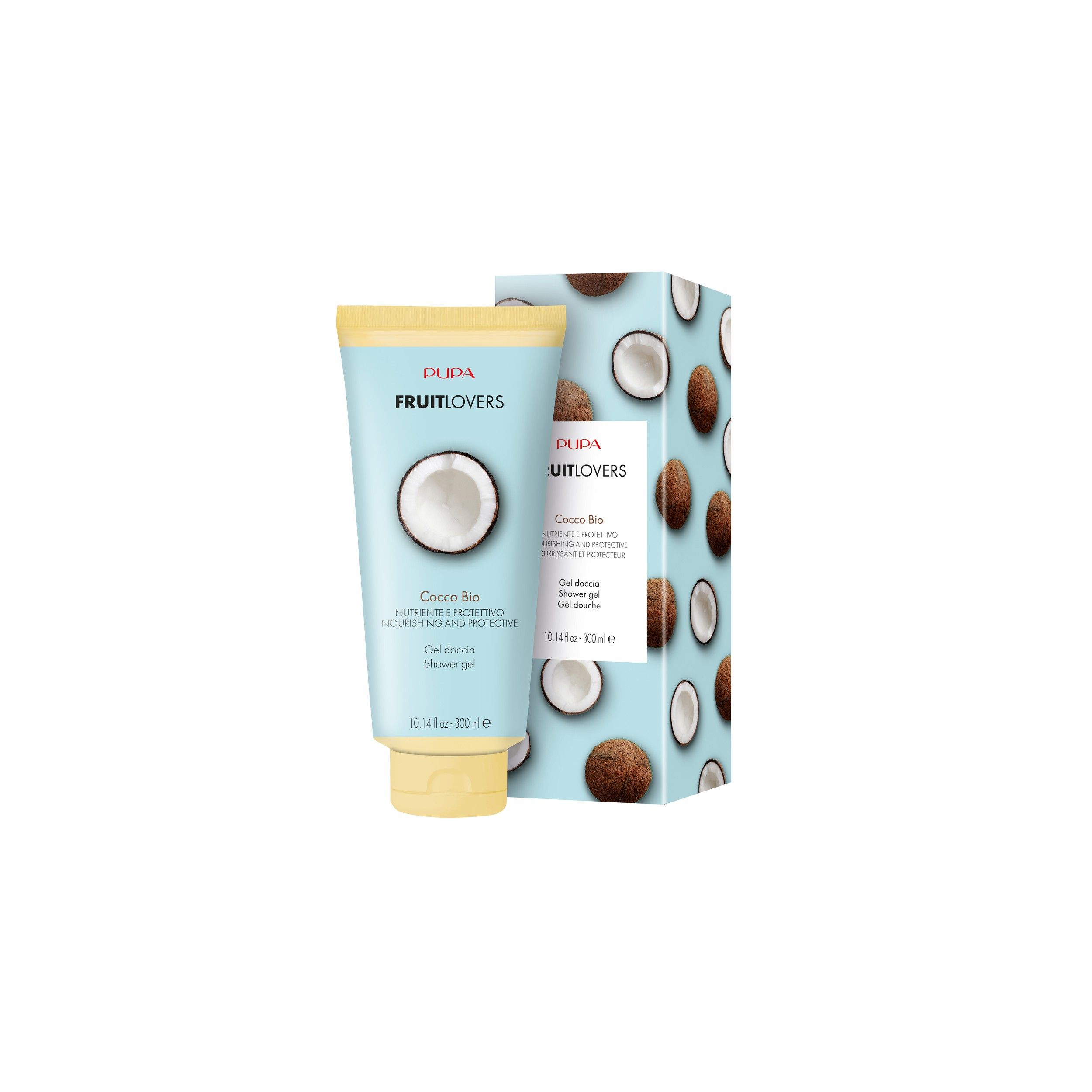 Pupa Fruit L Douchegel Kokos 300 ml 300 ml - Farmaline