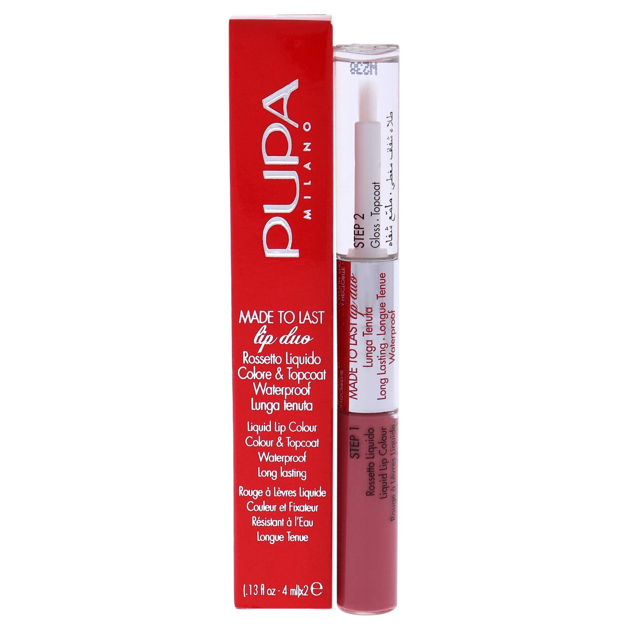 Pupa Made to Last Lip Duo 009 Sweet Pink vloeibare lipstick en lipgloss ...