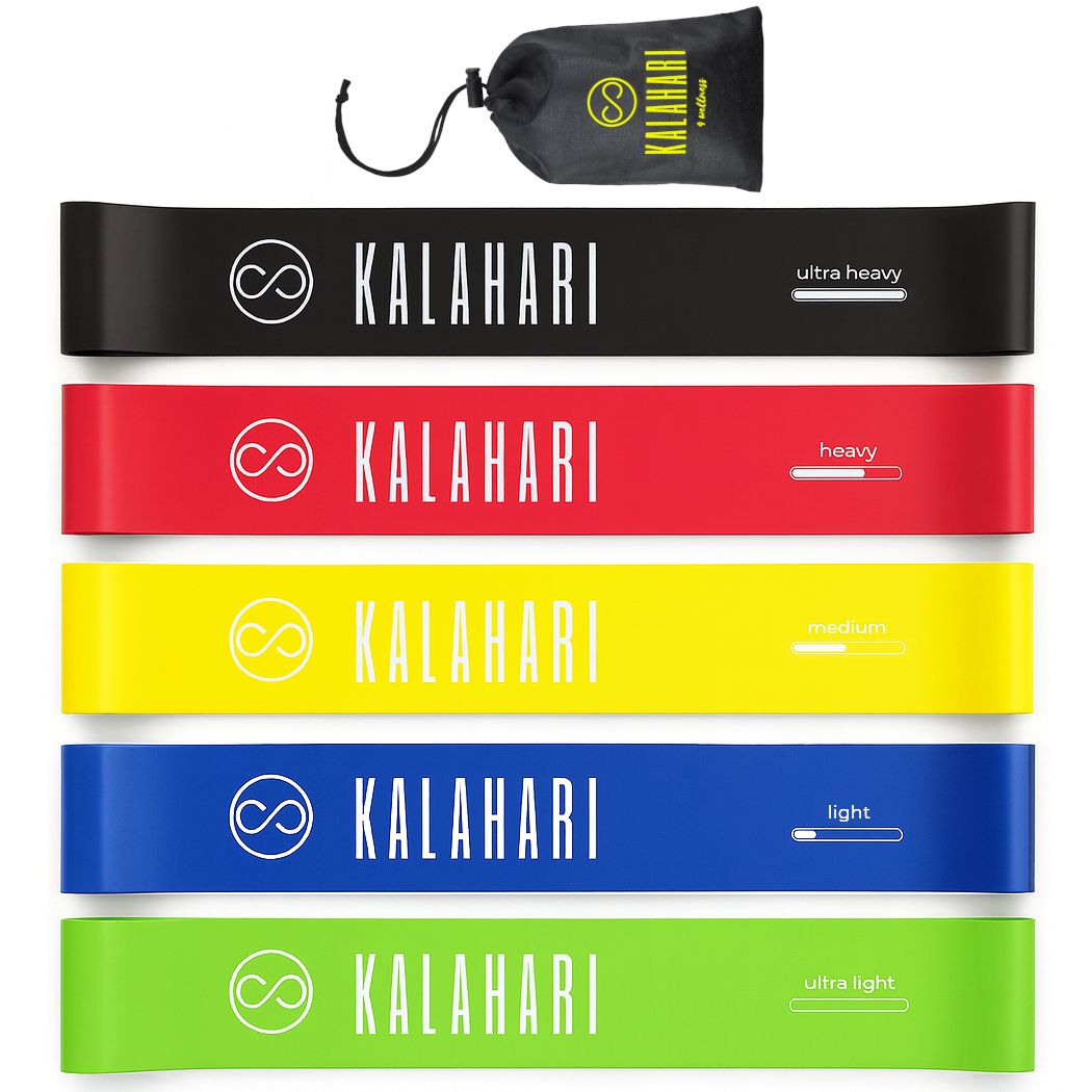 KALAHARI Bande Élastique Fitness + eBook Exercices, Elastique Sport ...