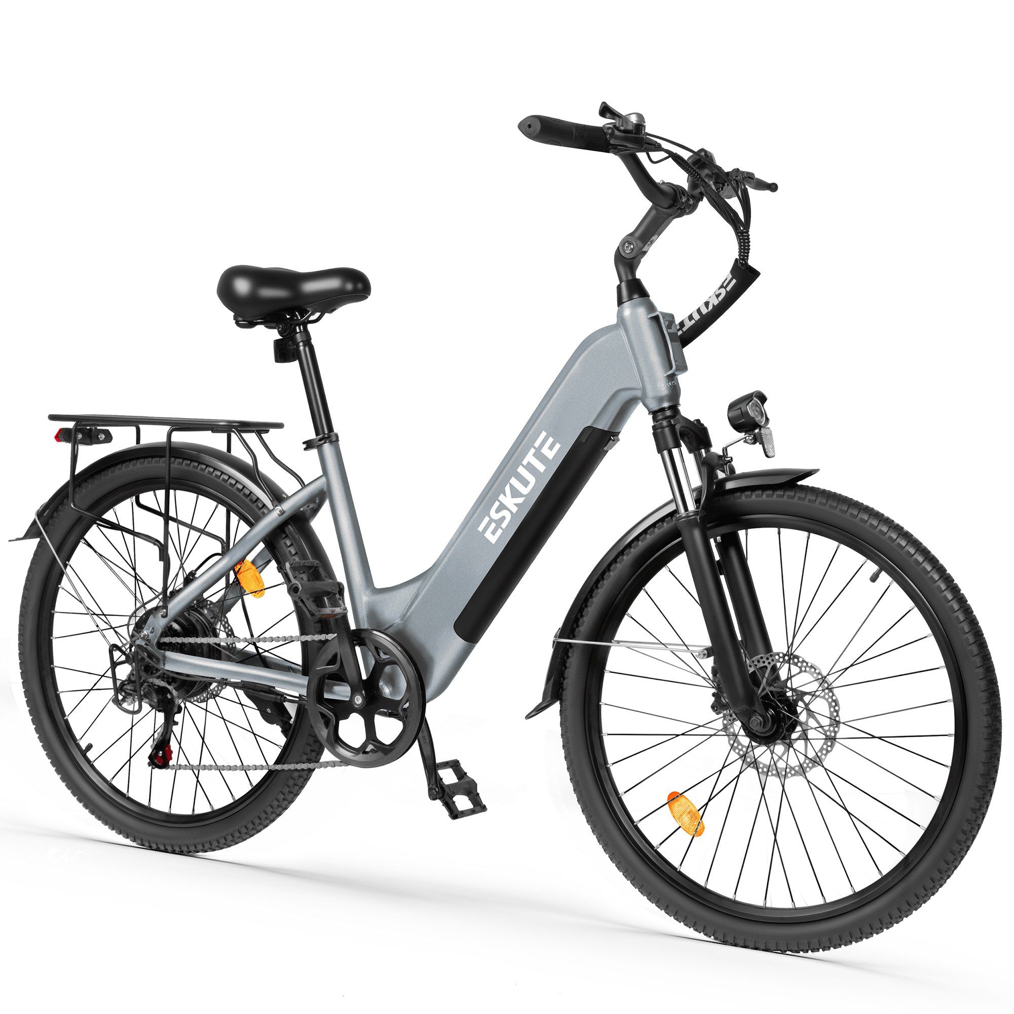 ESKUTE C202 26" Step-Thru E-bike met 250W motor, 48V 17,5Ah accu 1 St ...