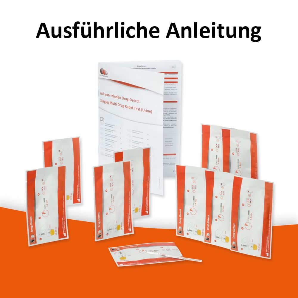 self-diagnostics Cotinine (COT) 200 ng/ml drugsneltest 10 St - Farmaline
