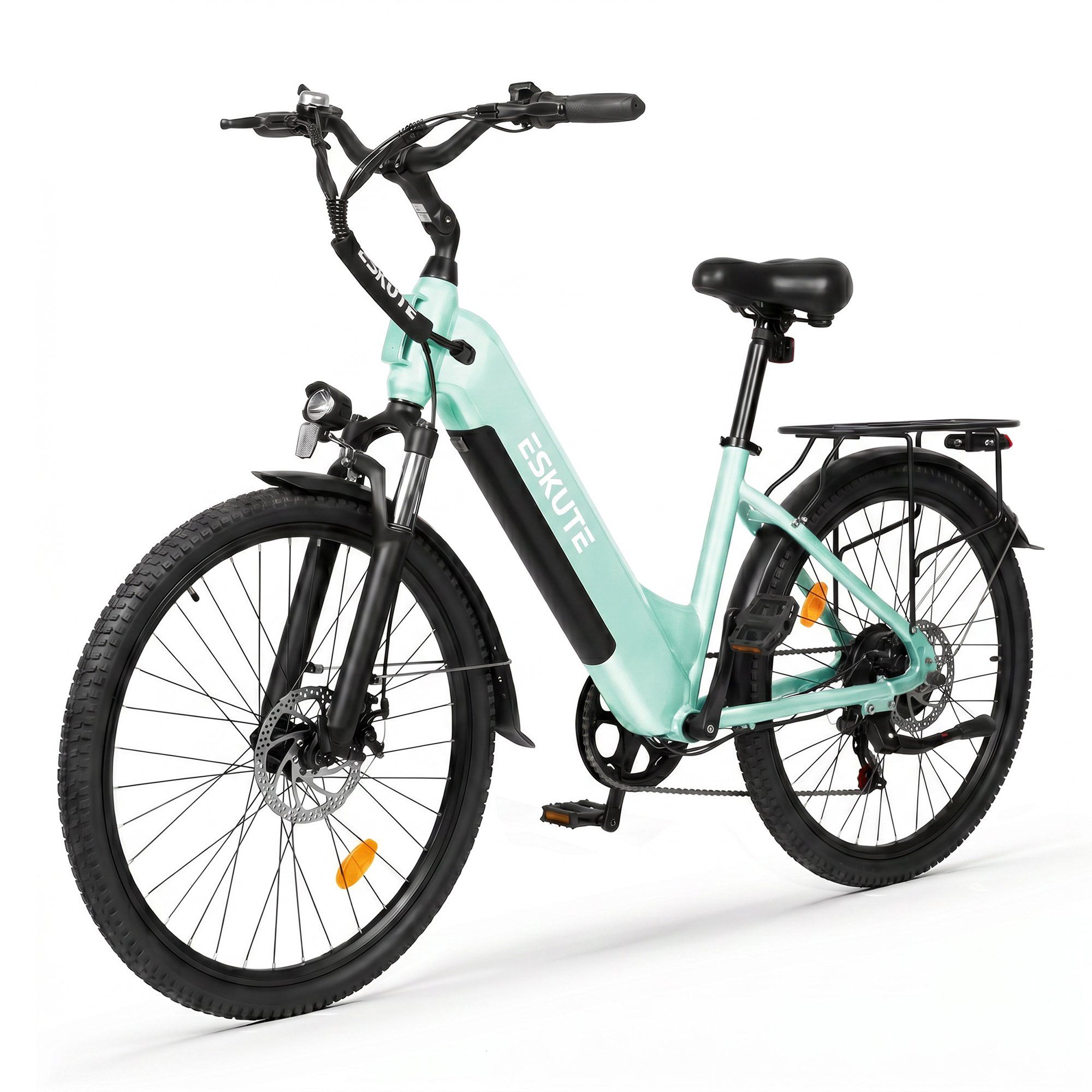 ESKUTE C202 26" Step-Thru E-bike met 250W motor, 48V 17,5Ah accu 1 St ...
