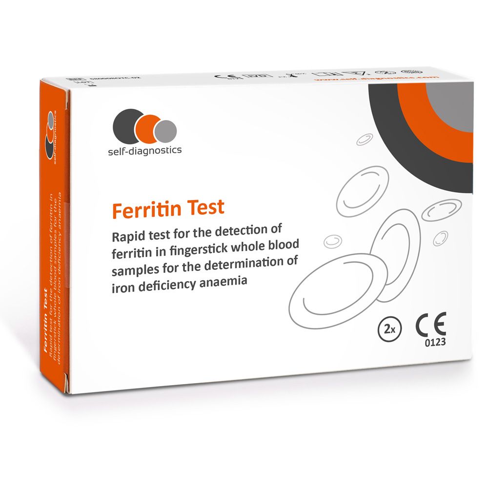 self-diagnostics Ferritinetest – sneltest voor het bepalen van het ...