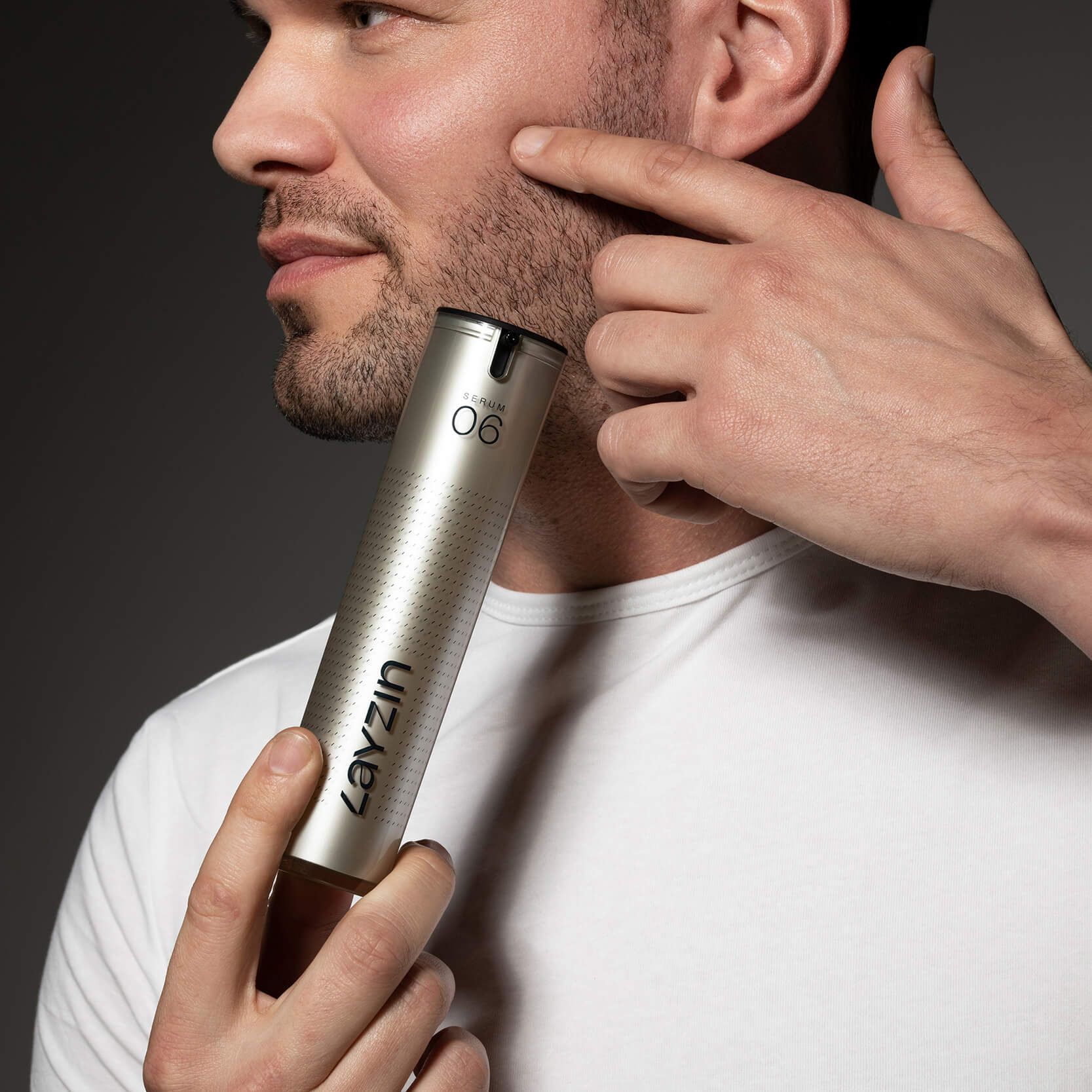 LAYZIN Baardgroei Microneedling Set - Set voor een vollere baard 250 ml ...