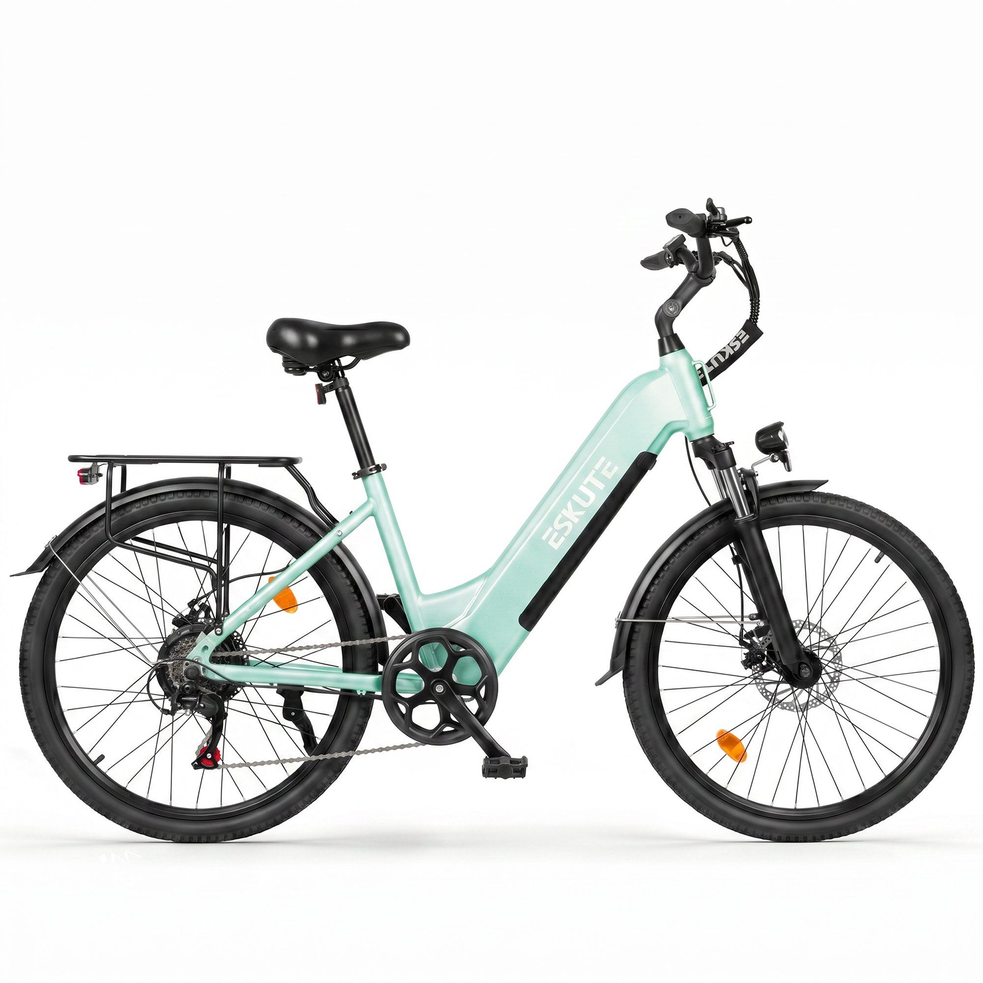 ESKUTE C202 26" Step-Thru E-bike met 250W motor, 48V 17,5Ah accu 1 St ...